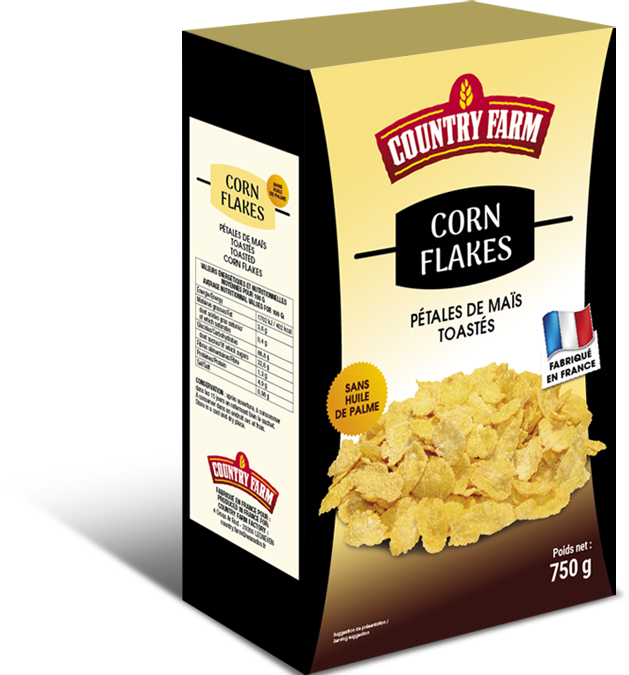 Corn Flakes (Céréales conventionnelles) - Country Farm